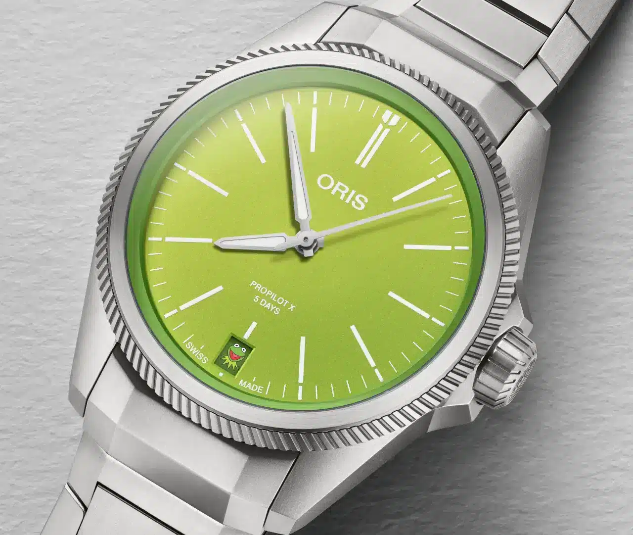 Oris ProPilot X Calibre 400 Special Edition [Oris Kermit]