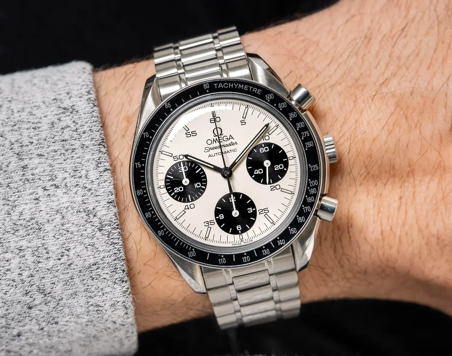 Omega Speedmaster Reduced Panda “Marui” Ref. 3510.21